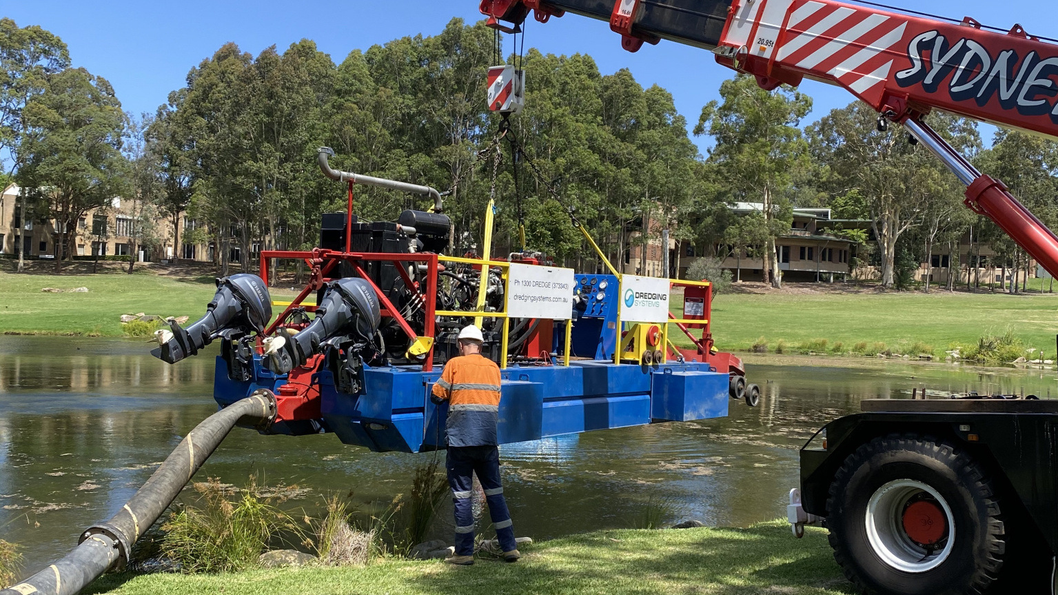 Dredging Systems | Weed, sediment dredging & dewatering